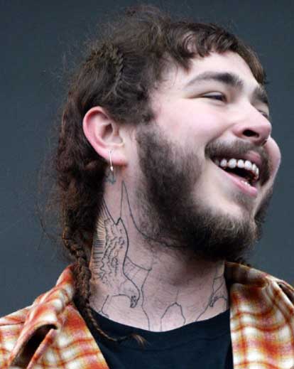 Post Malone’s Obsession for Ink and his Tattoo Collection - Tattoo Me Now