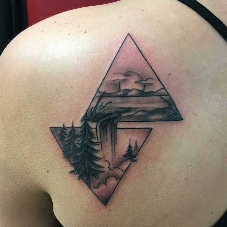 Triangle Tattoo Designs, Ideas and Meanings - All you need to know ...