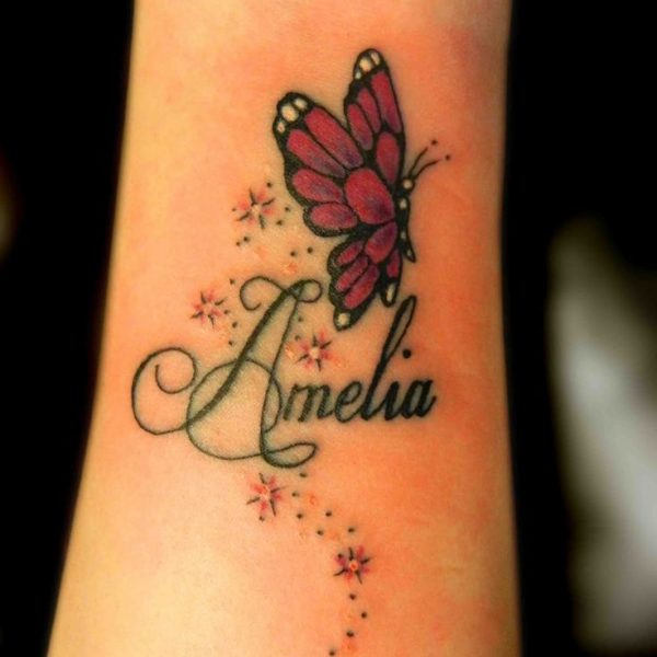 100+ Beautiful Kids Name Tattoos - Designs and Ideas - Tattoo Me Now