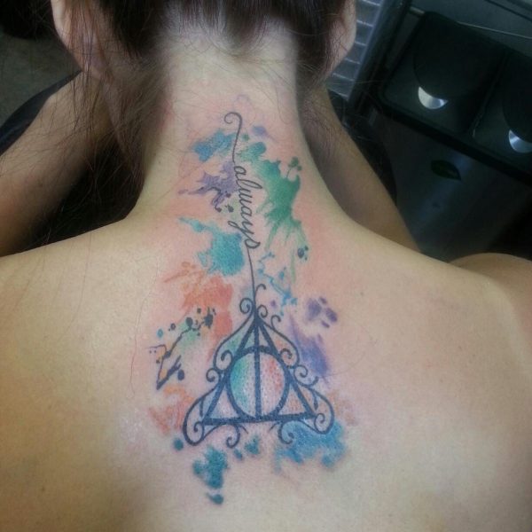 Deathly Hallows Tattoo explained – 100+ Deathly Hallows Tattoo Designs ...