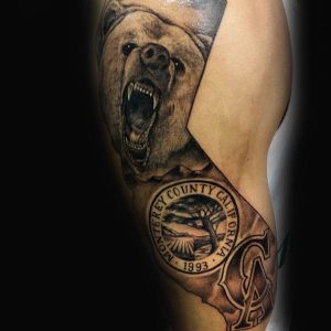 150 Amazing California Tattoo Designs, Ideas and Meanings - Tattoo Me Now