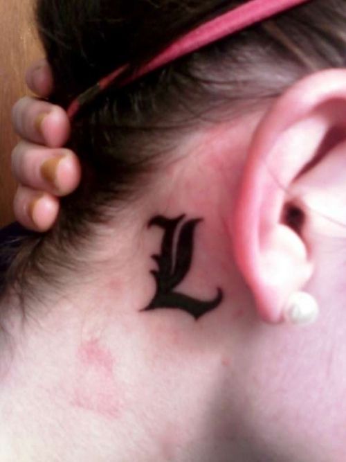 40 Letter L Tattoo Designs, Ideas and Templates - Tattoo Me Now