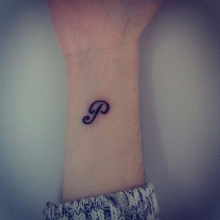40 Letter P Tattoo Designs, Ideas and Templates - Tattoo Me Now