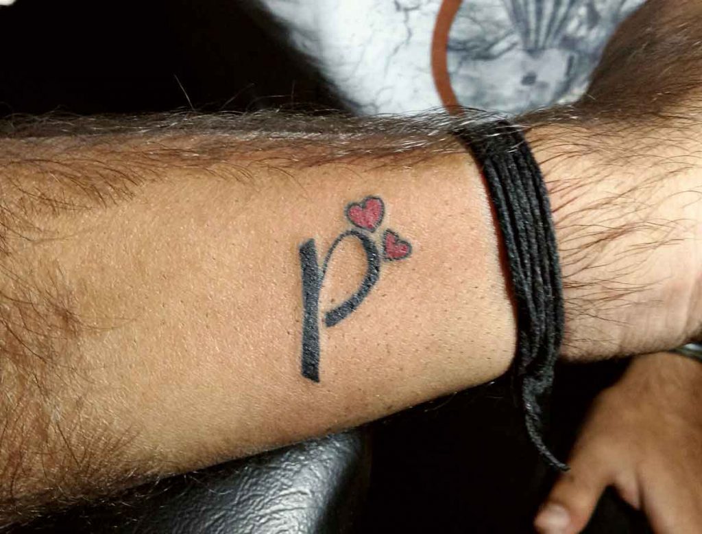 40 Letter P Tattoo Designs, Ideas and Templates - Tattoo Me Now