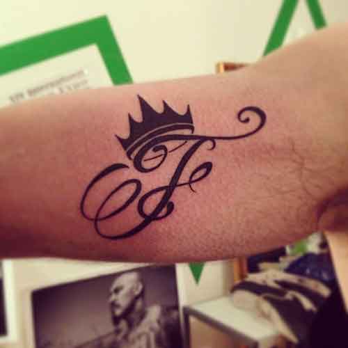 30 Letter F Tattoo Designs, Ideas and Templates - Tattoo Me Now