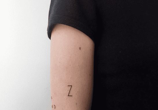 30 Letter Z Tattoo Designs, Ideas and Templates - Tattoo Me Now