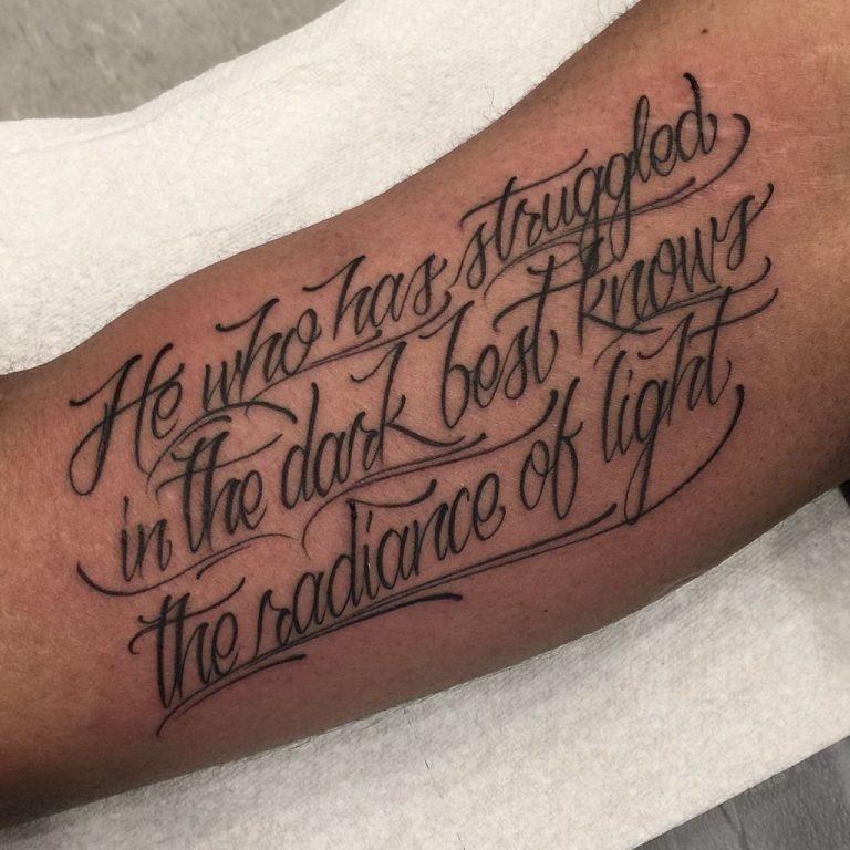 Tattoo Lettering - Awesome Lettering Tattoos, Designs & Fonts