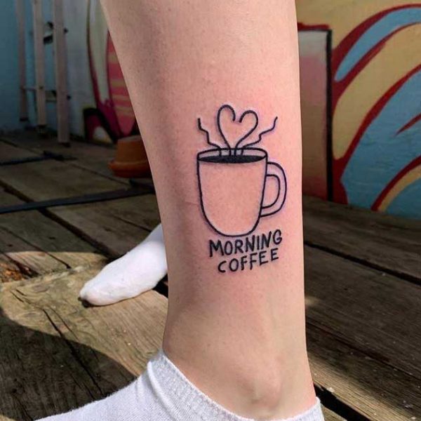 90 Creative Coffee Tattoos, Designs and Ideas for Die-hard Coffee ...