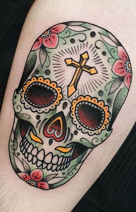 Sugar Skull Tattoo Patterns Traditional Meets Modern Designs