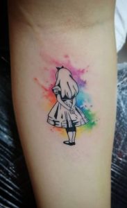 100 Alice in Wonderland Tattoos You'll Need to See - Tattoo Me Now