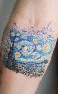 55 Artistic Vincent Van Gogh Tattoos Inspired By His Artwork - Tattoo ...