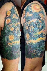 55 Artistic Vincent Van Gogh Tattoos Inspired By His Artwork - Tattoo ...