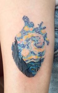 55 Artistic Vincent Van Gogh Tattoos Inspired By His Artwork - Tattoo ...