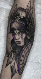 35 Amazing Valkyrie Tattoos That You Must See - Tattoo Me Now