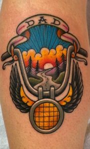 50 Badass Biker Tattoos - Designs, Ideas & Pictures - Tattoo Me Now