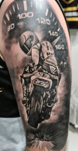 50 Badass Biker Tattoos - Designs, Ideas & Pictures - Tattoo Me Now
