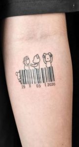 Barcode Tattoos | Designs, Ideas & Meaning - Tattoo Me Now