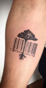 Barcode Tattoos | Designs, Ideas & Meaning - Tattoo Me Now