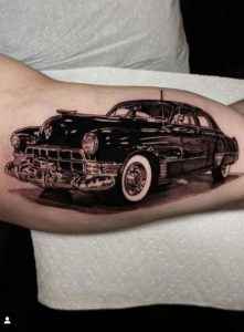 50 Car Tattoos | Designs, Ideas & Inspiration - Tattoo Me Now