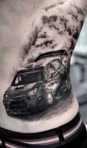 50 Car Tattoos | Designs, Ideas & Inspiration - Tattoo Me Now