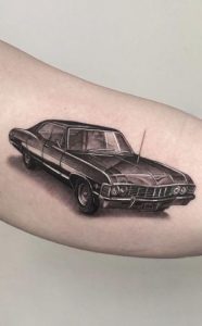 50 Car Tattoos | Designs, Ideas & Inspiration - Tattoo Me Now