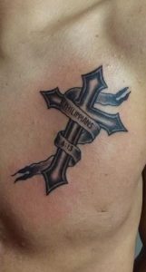 85 Amazing Cross Tattoos, designs, and ideas