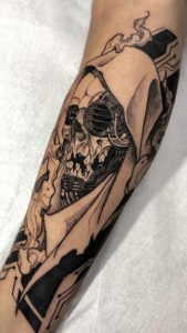75 Mind-bending Cyberpunk Tattoos That You Must See - Tattoo Me Now