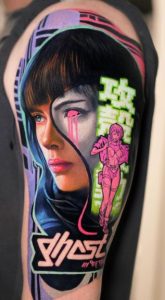 75 Mind-bending Cyberpunk Tattoos That You Must See - Tattoo Me Now