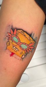 55 SpongeBob Tattoos For SpongeBob SquarePants Fans - Tattoo Me Now