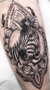 65 Trendy Zebra Tattoos, Ideas, & Meaning - Tattoo Me Now