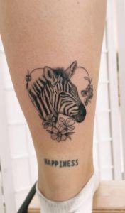 65 Trendy Zebra Tattoos, Ideas, & Meaning - Tattoo Me Now