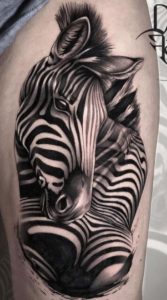 65 Trendy Zebra Tattoos, Ideas, & Meaning - Tattoo Me Now