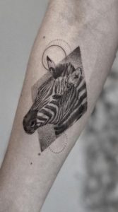 65 Trendy Zebra Tattoos, Ideas, & Meaning - Tattoo Me Now