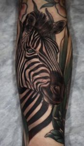 65 Trendy Zebra Tattoos, Ideas, & Meaning - Tattoo Me Now