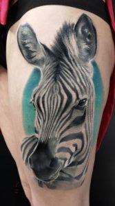 65 Trendy Zebra Tattoos, Ideas, & Meaning - Tattoo Me Now