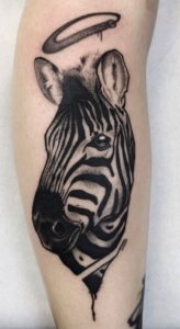 65 Trendy Zebra Tattoos, Ideas, & Meaning - Tattoo Me Now
