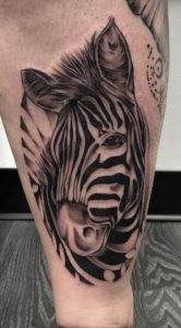 65 Trendy Zebra Tattoos, Ideas, & Meaning - Tattoo Me Now
