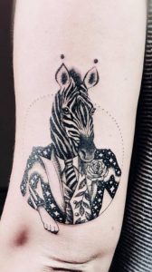 65 Trendy Zebra Tattoos, Ideas, & Meaning - Tattoo Me Now