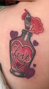 75 Enchanting Potion Bottle Tattoos, Designs, & Ideas - Tattoo Me Now