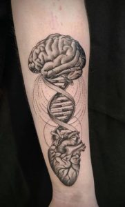 65 Unique DNA Tattoos, Ideas, & Meaning - Tattoo Me Now