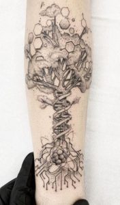 65 Unique DNA Tattoos, Ideas, & Meaning - Tattoo Me Now