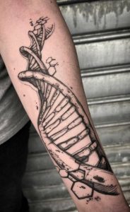 65 Unique DNA Tattoos, Ideas, & Meaning - Tattoo Me Now