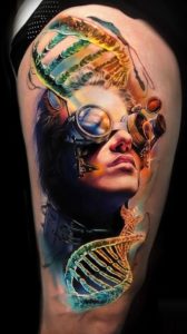 65 Unique DNA Tattoos, Ideas, & Meaning - Tattoo Me Now