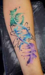 65 Unique DNA Tattoos, Ideas, & Meaning - Tattoo Me Now