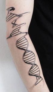 65 Unique DNA Tattoos, Ideas, & Meaning - Tattoo Me Now
