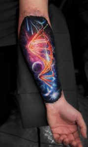 65 Unique DNA Tattoos, Ideas, & Meaning - Tattoo Me Now