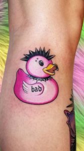 100 Adorable Duck Tattoos You Will Want To Try - Tattoo Me Now