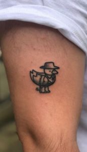 100 Adorable Duck Tattoos You Will Want To Try - Tattoo Me Now