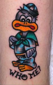 100 Adorable Duck Tattoos You Will Want To Try - Tattoo Me Now