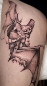 100+ Trendy Bat Tattoos, Designs & Meanings - Tattoo Me Now